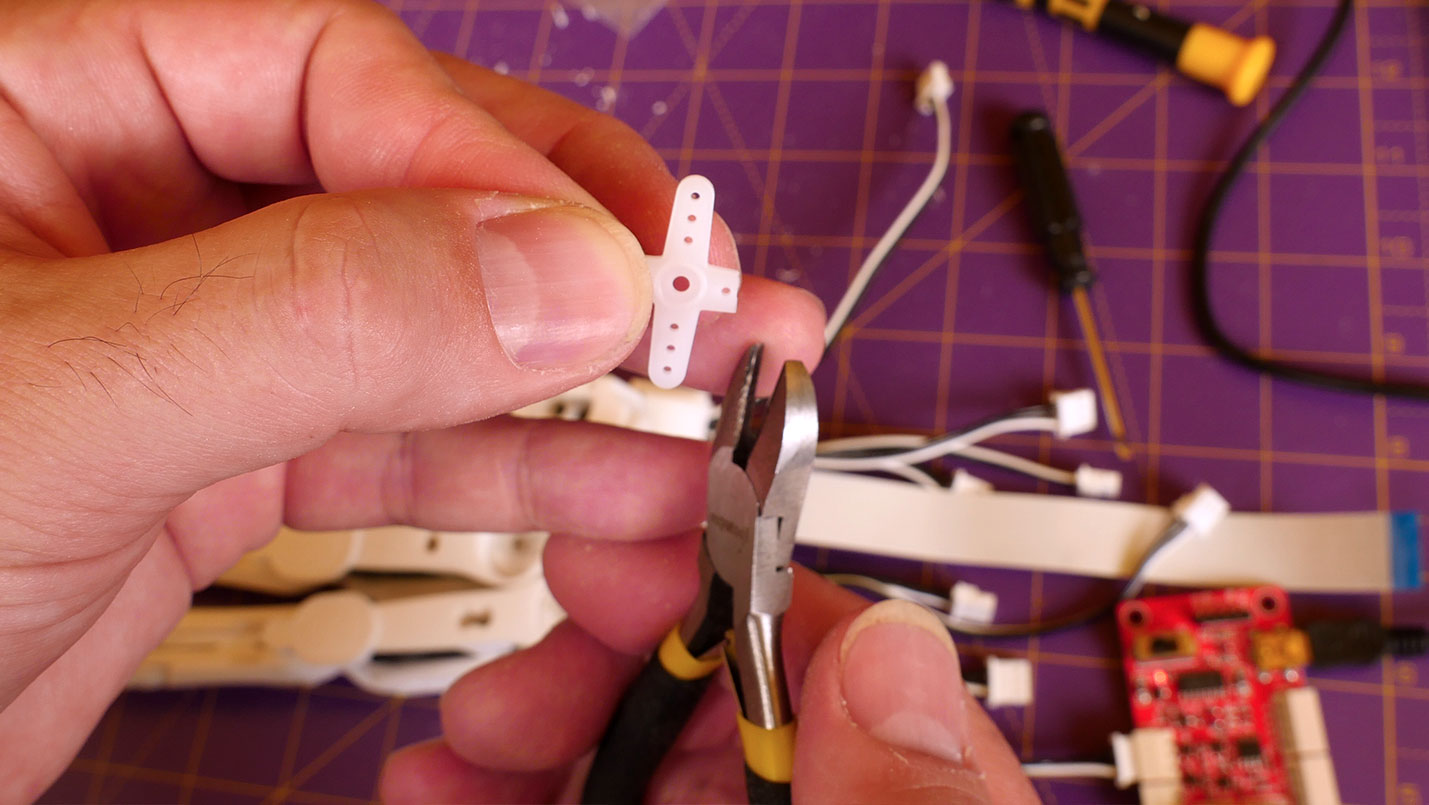 Step 6 - Robot Nano Hand - open source robot hand project