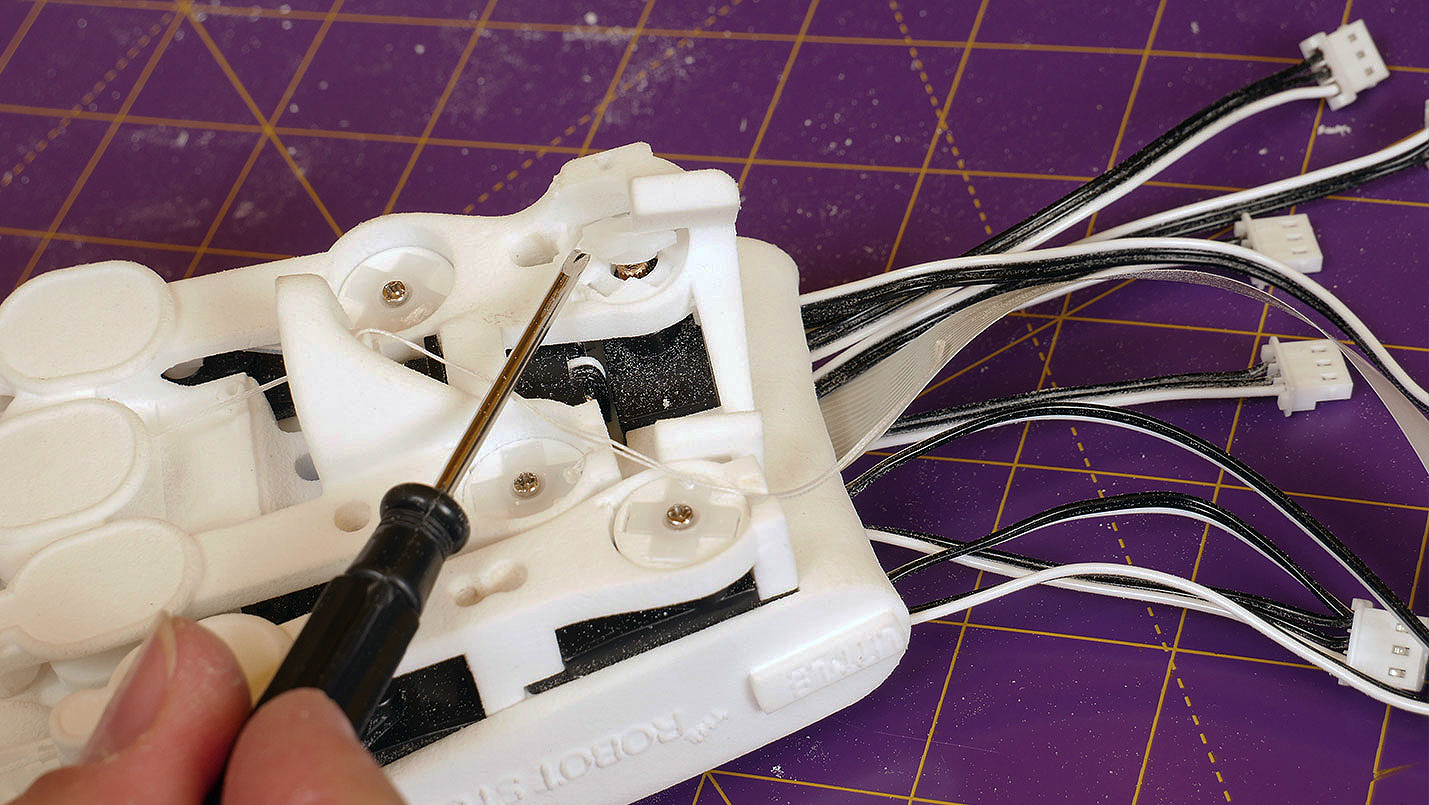 Step 6 - Robot Nano Hand - open source robot hand project