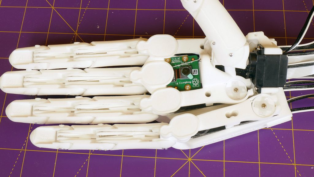 Step 6 - Robot Nano Hand - open source robot hand project