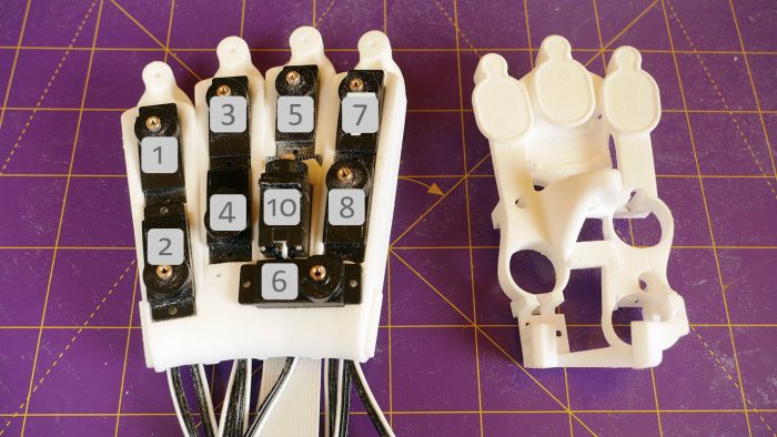 Step 4 - Robot Nano Hand - open source robot hand project