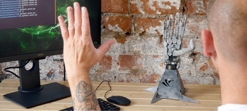 Robot Nano Hand - open source robot hand project