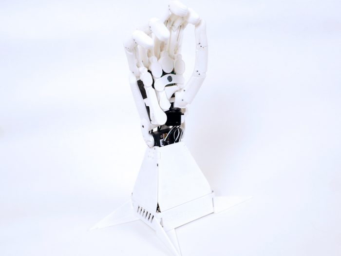 Step 7 - Robot Nano Hand - open source robot hand project