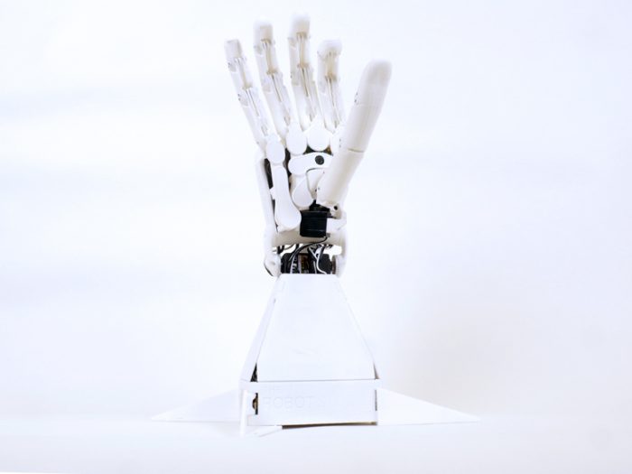 Step 7 - Robot Nano Hand - open source robot hand project